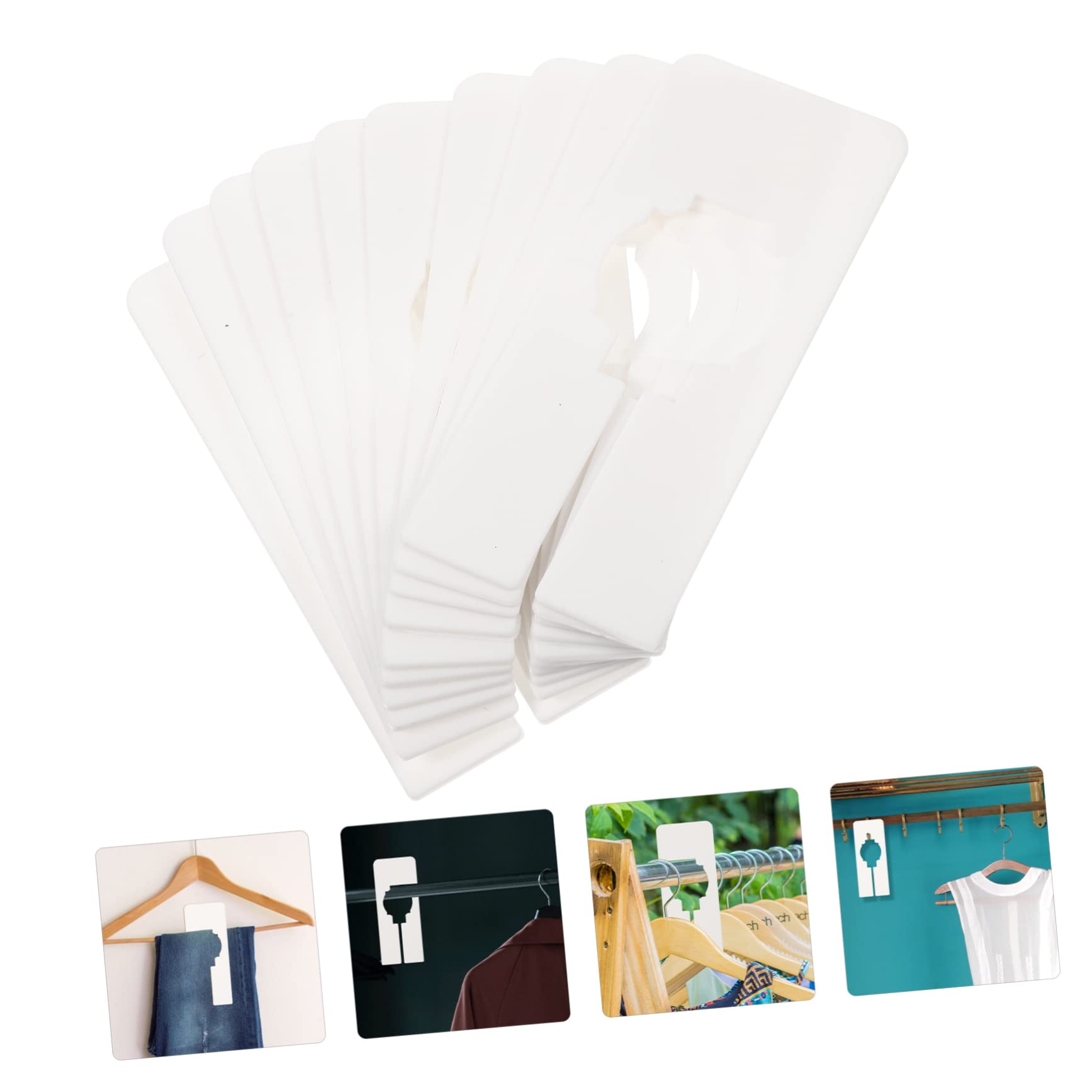 Parliky Dividers for Clothes Wardrobe 10pcs Size Dividers Practical Clothes Organizers