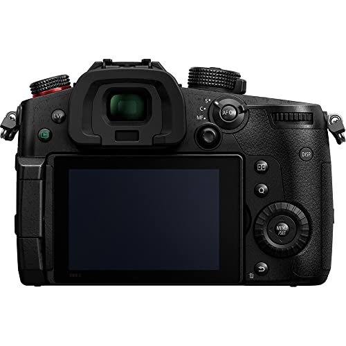Panasonic Lumix GH5 II Mirrorless Camera with 12-60mm Lens (DC-GH5M2LK) + 2 x Sony 64GB Tough SD Card + Filter Kit + Wide Angle Lens + Telephoto Lens + Lens Hood + Card Reader + More (Renewed)