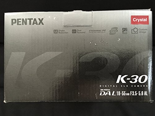 Pentax K-30 Weather-Sealed 16 MP CMOS Digital SLR with 18-55mm Lens (Red)