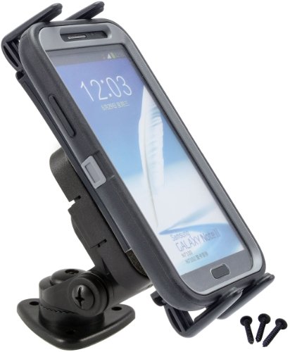 Arkon Adhesive Car Phone or Midsize Tablet Holder Mount for Samsung Galaxy S10 S9 S8 Note 9 8 Retail Black