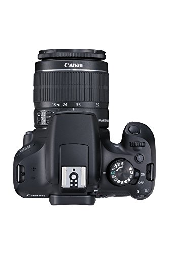 Canon EOS 1300D EF-S 18-55mm 18.7MP CMOS 5184 x 3456 Pixels (Black) - International Version (No Warranty)