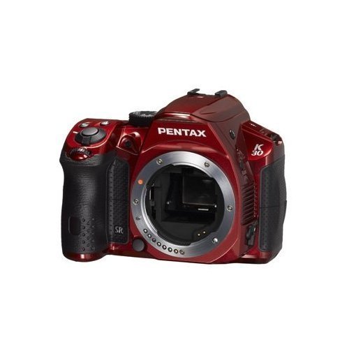 Pentax K-30 Weather-Sealed 16 MP CMOS Digital SLR with 18-55mm Lens (Red)