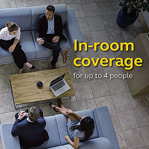 Jabra Speak 510 UC Portable USB & Bluetooth Speakerphone – Easy Setup, Portable Speaker for Holding Meetings Anywhere with Outstanding Sound Quality (510 7510-209)