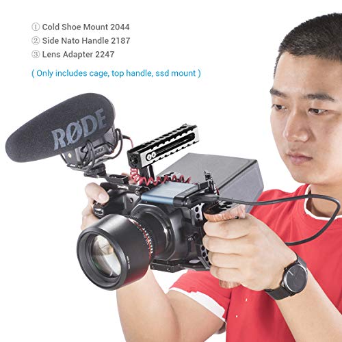 SMALLRIG Camera Cage Kit for Blackmagic Design Pocket Cinema Camera 4K & 6K, Compatible with BMPCC 4K & 6K - KCVB2419