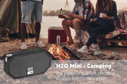 Altec Lansing Mini H2O - Waterproof Bluetooth Speaker, IP67 Certified & Floats in Water, Compact & Portable Speaker for Hiking, Camping, Pool, and Beach