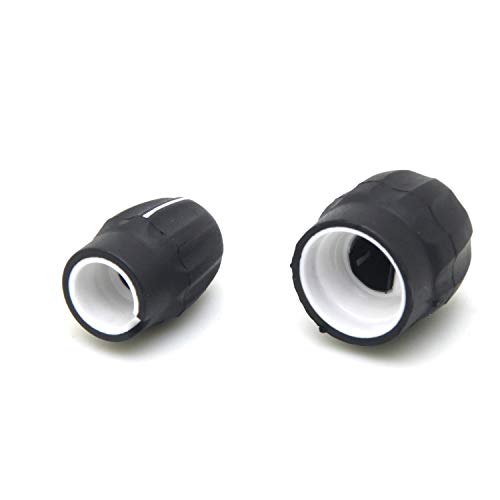 Kymate Two Way Radio Volume and Channel Knob Button Cap for Motorola CP200 CP200D CP040 Pro5150 GP380 HT1250 CP150 CP180 EP450 DEP450 EX500 Walkie Talkie Replacement Accessories 10pair