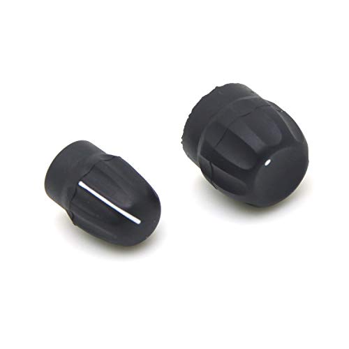 Kymate Two Way Radio Volume and Channel Knob Button Cap for Motorola CP200 CP200D CP040 Pro5150 GP380 HT1250 CP150 CP180 EP450 DEP450 EX500 Walkie Talkie Replacement Accessories 10pair