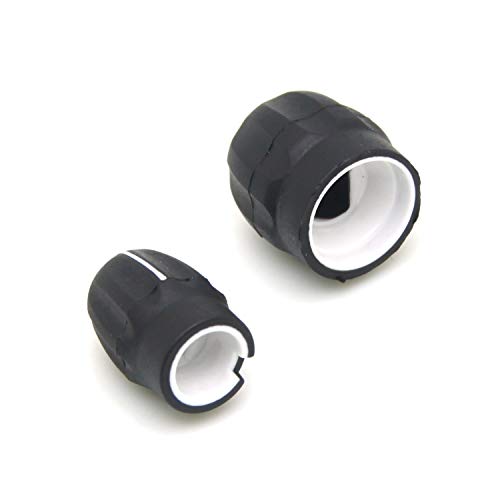 Kymate Two Way Radio Volume and Channel Knob Button Cap for Motorola CP200 CP200D CP040 Pro5150 GP380 HT1250 CP150 CP180 EP450 DEP450 EX500 Walkie Talkie Replacement Accessories 10pair