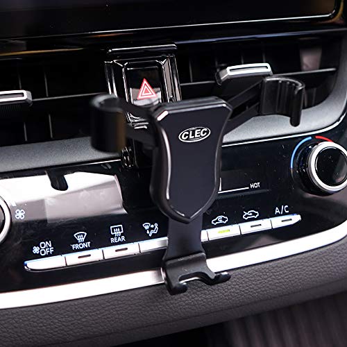 Beerte Car Phone Holder fit for Toyota Corolla 2020-2023,Corolla Cross 2022-2023,360 °Rotation Adjustable Car Air Vent,Auto Dashboard Cell Phone Mount fit for Any inches Mobile Phone (Alloy-Black)