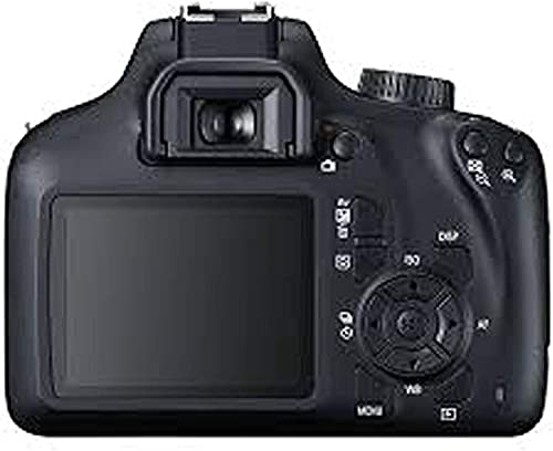 Canon Rebel T100 w/Canon EF-S 18-55mm F/3.5-5.6 III Zoom Lens & Professional Accessory Bundle W/ 2X 32GB Memory Cards + Case & Wide Angle & Telephoto Lens + More!
