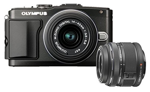 Olympus E-PL5 Interchangeable Lens Digital Camera with 14-42mm Lens (Black) - International Version (No Warranty)