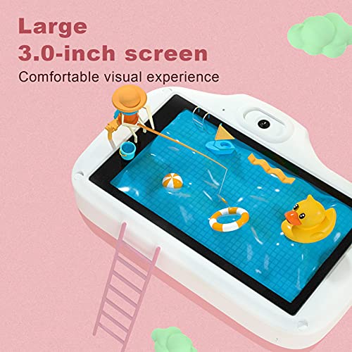 PUSOKEI High Definition Camera, Mini Cartoon Camera, Comfortable Visual Experience, for Recording
