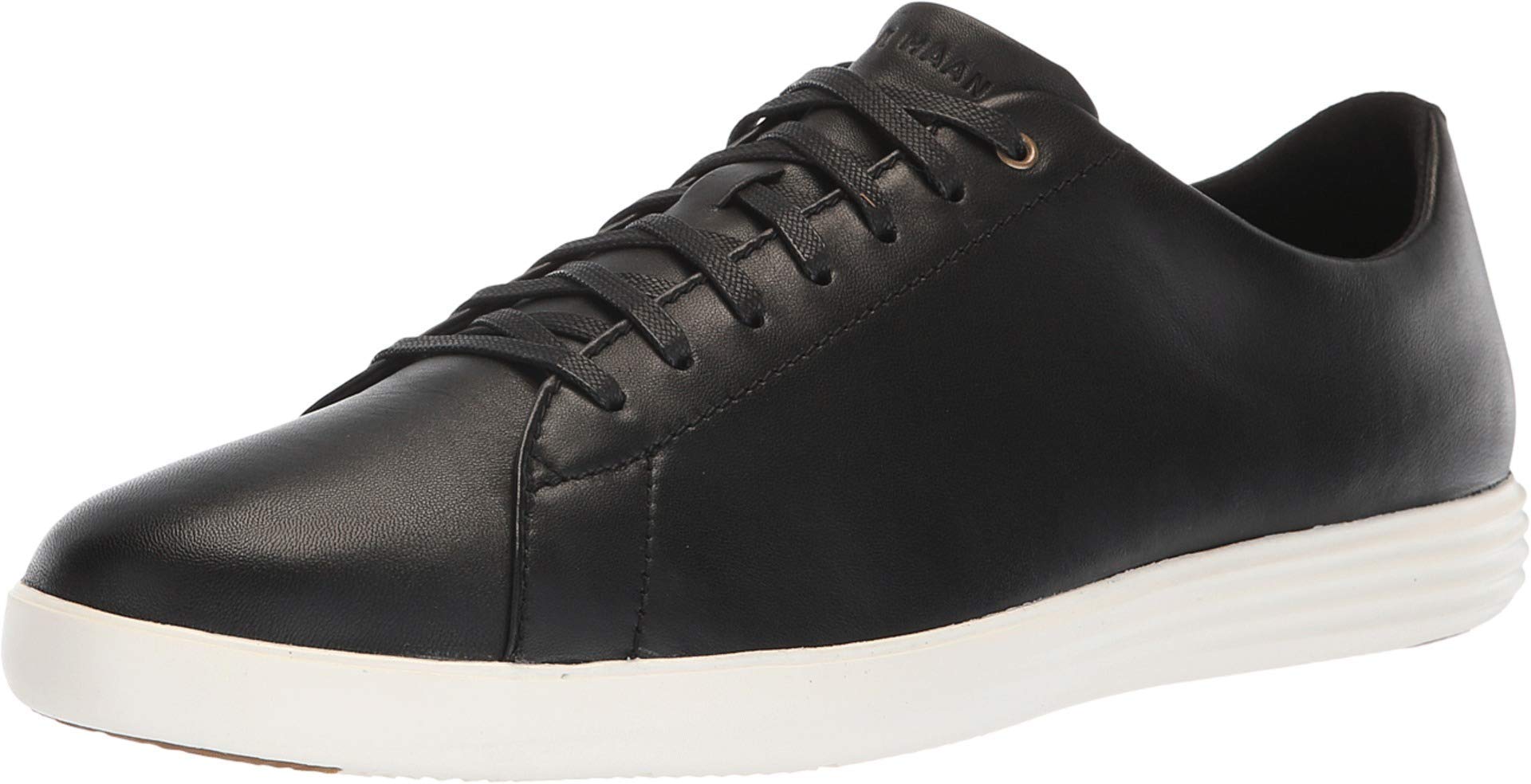 Cole Haan mens Grand Crosscourt Ii Sneaker, Black Lthr/White, 10.5 US