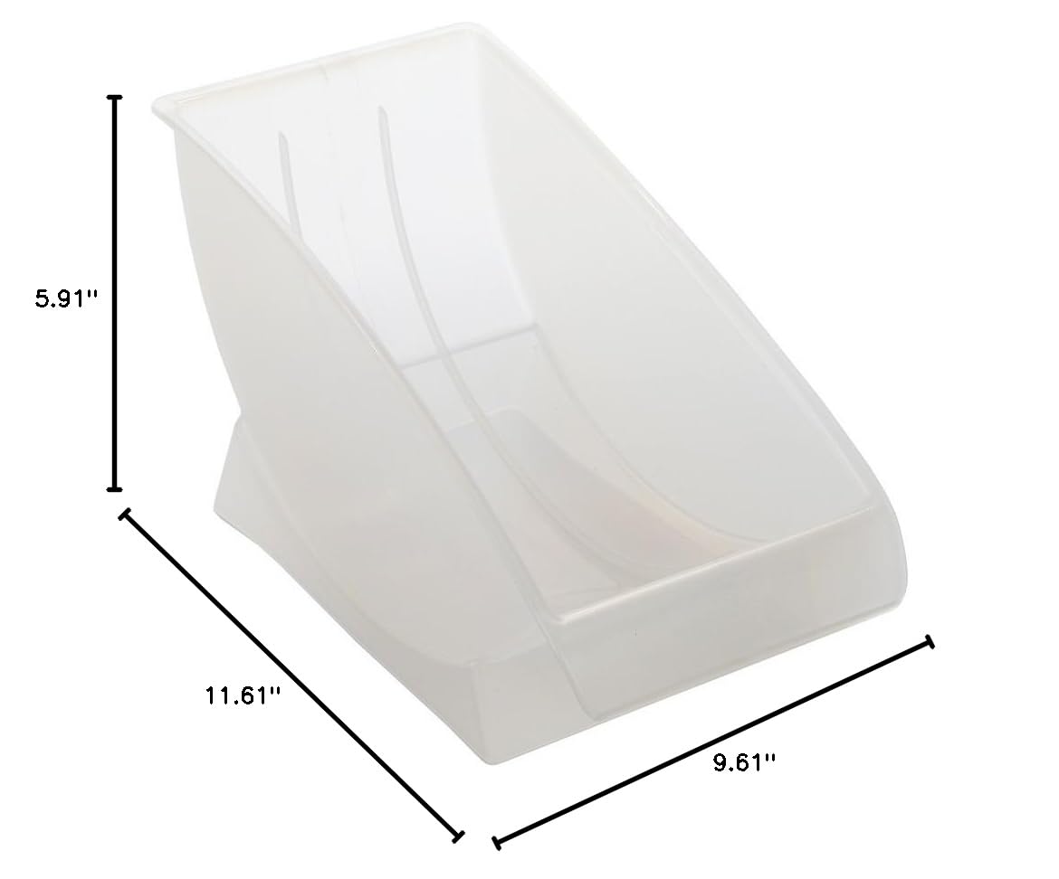 Home-X 9-Inch, Salad/Dessert Plate Holder. Holds Plates in Upright Position