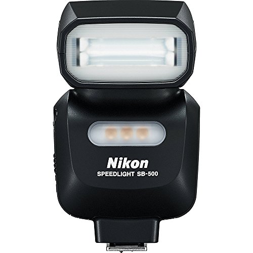 Nikon D850 45.7MP Full-Frame FX-Format Digital SLR Camera (Renewed) with SB-500 AF Speedlight Flash