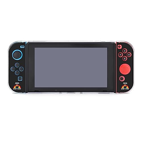 Proud Parent of A Gay Cat Cute Protective Cover for Switch Anti-Scratch Shock-Absorption Case
