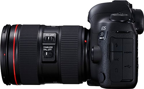 Canon EOS 5D Mark IV Full Frame Digital SLR Camera with EF 24-105mm f/4L IS II USM Lens Kit (Renewed)