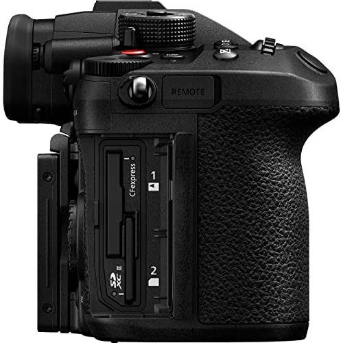 Ultimaxx Starter Accessory Bundle + Panasonic Lumix GH6 Mirrorless Camera (Body Only) + SanDisk 64GB Extreme Memory Card, Spare Battery (2800 mAh), Water-Resistant Gadget Bag & More (18pc Bundle)