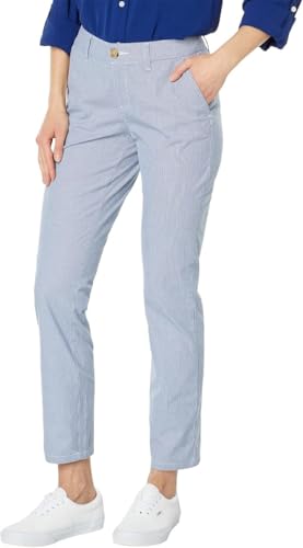 Tommy Hilfiger Hampton Chino Stripe Pants Blue/White 14