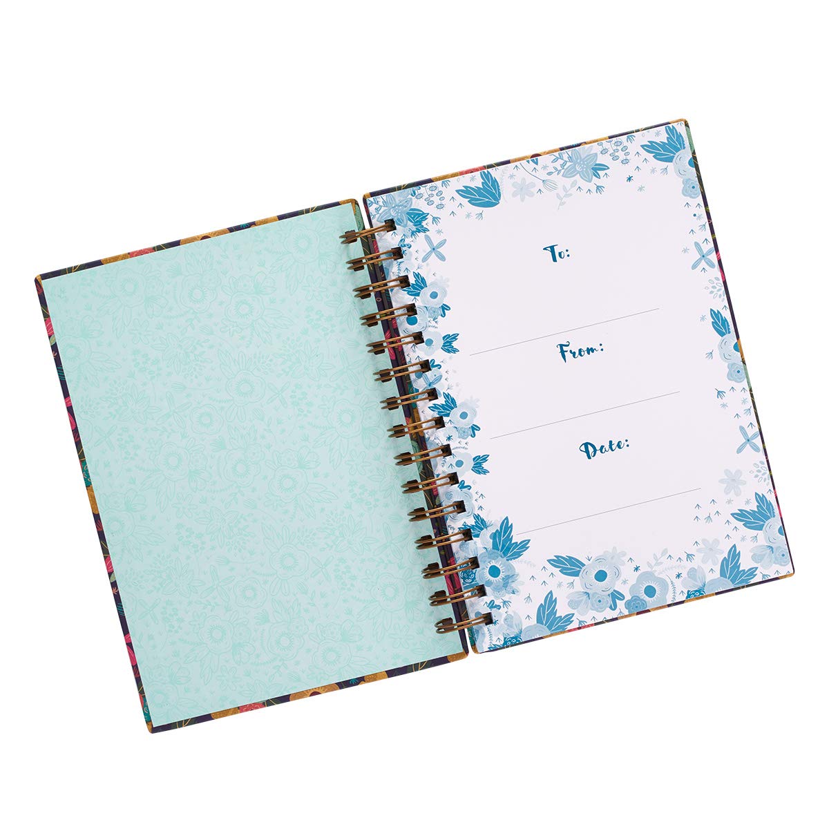 Christian Art Gifts Notebook Ask Seek Knock Matthew 7:7 Bible Verse Inspirational Writing Notebook Gratitude Prayer Journal Flexible Cover 128 Ruled Pages w/Scripture, 6 x 8.5 Inches