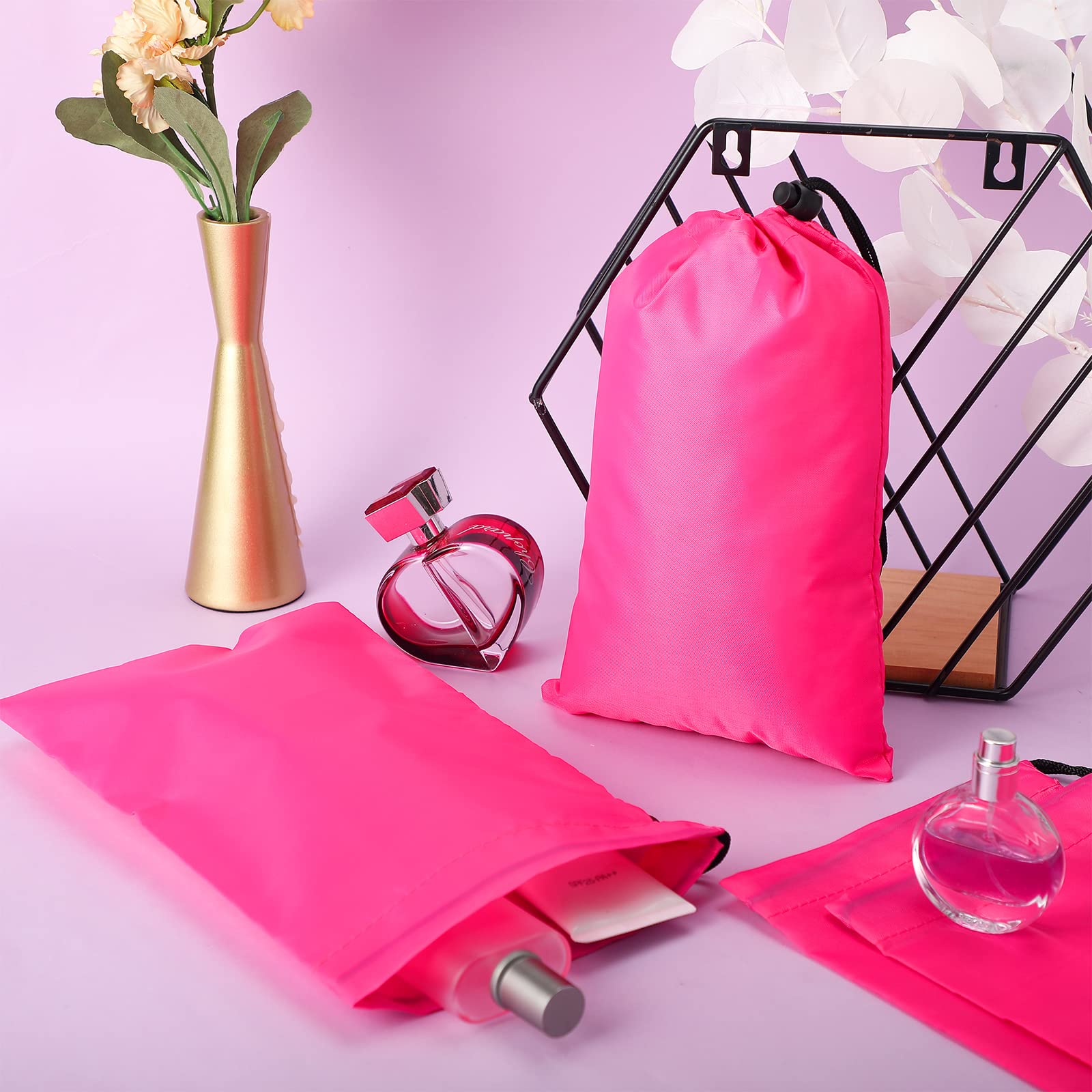 15 Pieces Adult Toy Storage Bags Microfiber Drawstring Storage Bags 2 Sizes Multi Purpose Toy Storage Bags Foldable Adult Toy Organizer Ditty Bag Microfiber Pouch for Toys Clothes Cosmetic Travel