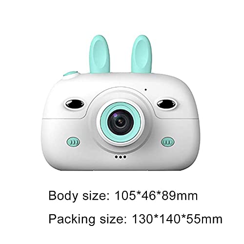 Kids Digital Camera, Cartoon Rabbit Portable Camera with 16GB SD Card, 1080P HD Digital Video Cameras for Boys Girls