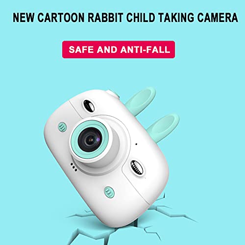 Kids Digital Camera, Cartoon Rabbit Portable Camera with 16GB SD Card, 1080P HD Digital Video Cameras for Boys Girls