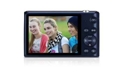 Samsung ST150F 16.2MP Smart WiFi Digital Camera with 5x Optical Zoom and 3.0" LCD Screen (Black)