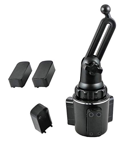 TECOTEC Cup Holder Tablet Mount, Adjustable 2 in 1 Car Phone & Tablet Cup Holder Phone Mount for All Cellphones & Tablets up to 12.9"