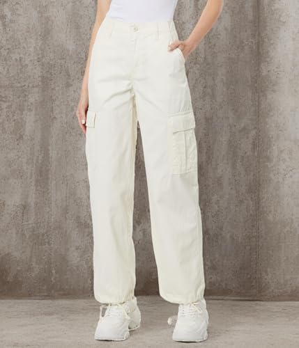 Levi's Women's '94 Baggy Cargo, Sunny Cream, 29