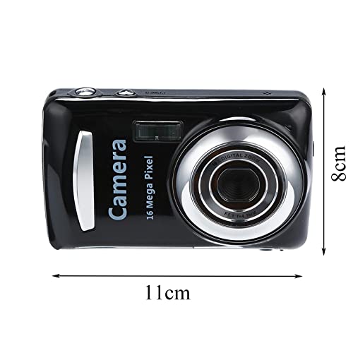 16MP Digital Camera Long Focus Camera HD 2.4 Inch LCD Screen Digital Zoom Anti-Shake Face Detection Digital Camera Small Camera for Teens Students Boys Girls Adults