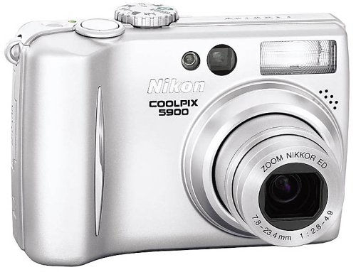 Nikon Coolpix 5900 5MP Digital Camera with 3x Optical Zoom