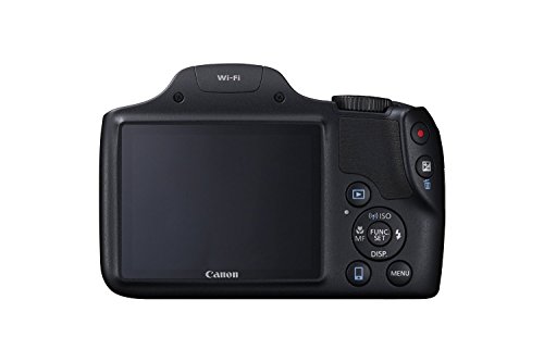 Canon PowerShot SX530 HS 16.0 MP CMOS Digital Camera with 50x Optical is Zoom (24-1200mm), Built-in WiFi, 3-Inch LCD and 1080P Full HD Video (Black) (Renewed)
