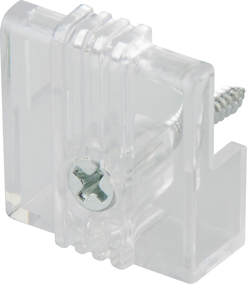OOK 534016 1/4-Inch 20-Pound Adjustable Plastic Mirror Holders, 4-Pack