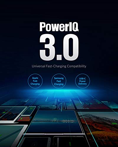 Anker 60W PIQ 3.0 & GaN Tech Dual Port Charger, PowerPort Atom III (2 Ports) Travel Charger with a 45W USB C Port, for USB-C Laptops, MacBook, iPad Pro, iPhone, Galaxy, Pixel and More