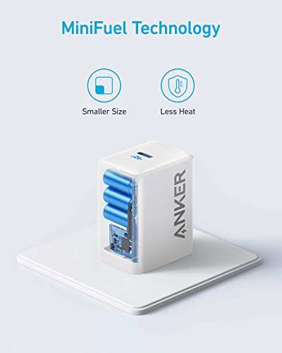 USB C Charger, Anker 65W PIQ 3.0 PPS Compact Fast Charger Adapter, PowerPort III Pod Lite, for MacBook Pro/Air, Galaxy S20/S10, Dell XPS 13,Note 10+/10, iPhone 11/Pro, iPad Pro, Pixel, and More