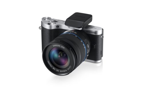 Samsung NX EV-NX300ZBSTUS Wireless SMART Digital Camera 20.3MP Compact System Camera with 3.3-Inch AMOLED- with 18-55mm OIS Lens (Black)