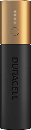 Duracell Rechargeable Powerbank 3350 mAh | 1 Day Portable Charger | Compatible With iPhone, iPad, Samsung, Android, Nintendo Switch & more | TSA Carry-On Compliant