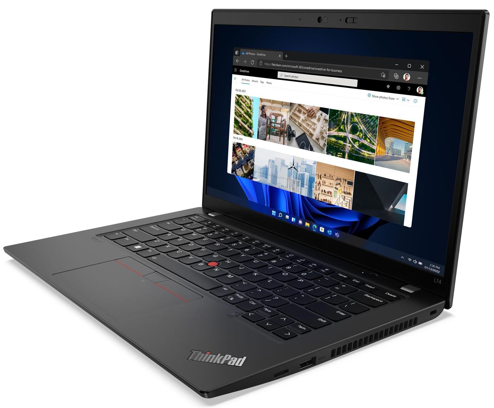 Lenovo ThinkPad L14 14.0" 60Hz Touchscreen FHD IPS Business Laptop (Intel i5-1135G7 4-Core, 32GB RAM, 1TB PCIe SSD, Intel Iris Xe, Killer WiFi 6E, Bluetooth 5.3, Webcam, HDMI, Win 10 Pro) with Hub