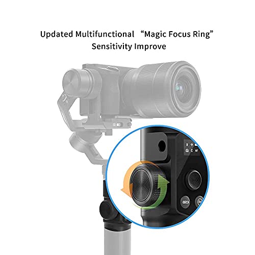 FeiyuTech G6 Max [Official] 3-Axis Camera Gimbal Stabilizer for Small Mirrorless/Pocket/Action Camera/Smartphone,fits Canon 200D M50 Sony ZV1 a6500 Panasonic GH4 GoPro 8 7 iPhone 14 13 ProMax XR XS