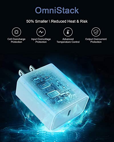 20w iPhone Charger Block, 3pack USB C Charging Blocks Fast Charge Wall Plug For iPhone 14 Pro Max 14Pro 13 13Pro 12 12Pro 11 11Pro 10 X Xr Xs 8 Plus USB-C Power Adapter Type C Cube USBC Box PD C Brick