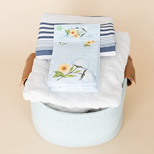 Willowbrook | Fresh Scents Scented Sachet Packet | White Cotton | Air Freshener Bags for Drawers, Closets, Cars | 3 Pack | Long Lasting Home Fragrance