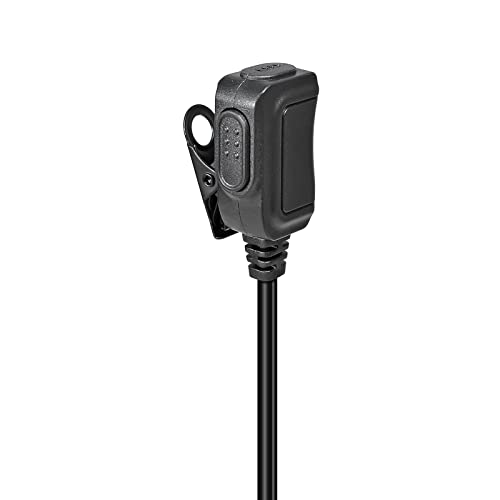 UAYESOK 2 Pin Walkie Talkie Earpiece with Mic G Shape Headset for Motorola CP110 CP185 CP200 CP200D CLS1110 CLS1410 DTR550 DTR650 RDU2020 SP50 P200 Yaesu FT-65R (2 Pack)