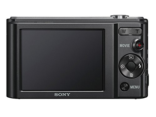 Sony Cyber-Shot DSC-W800 Digital Camera (Black)
