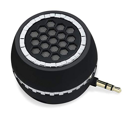 vomauxin Mini Portable Speaker, 3W Mobile Phone Speaker Line-in Speaker with Clear Bass 3.5mm AUX Audio Interface, Plug and Play for iPhone, iPad, iPod, Tablet, Smartphone