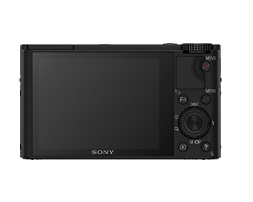 Sony RX100 20.2 MP Premium Compact Digital Camera w/ 1-inch sensor, 28-100mm ZEISS zoom lens, 3” LCD