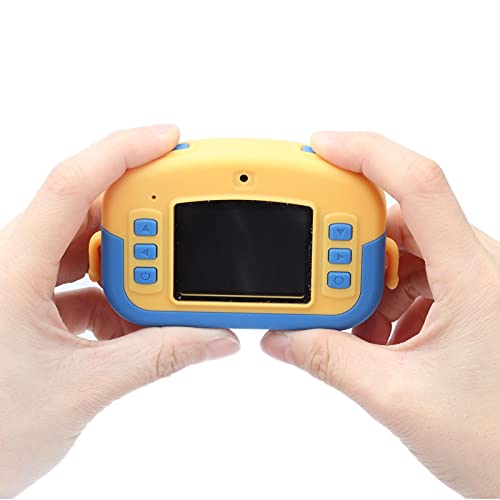 Kids Camera, 2 to 3 Hours Battery Life USB Charging Anti Fall Mini Portable Kids Digital Camera for Boys Girls Birthday (Blue) Cameras