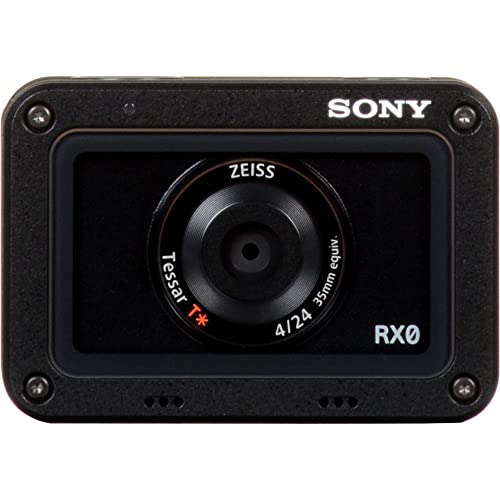 Sony RX0 Ultra-Compact Waterproof/Shockproof Camera (DSC-RX0) + 64GB Memory Card + ENEL19 Battery + Case + Card Reader + Corel Photo Software + Flex Tripod + Hand Strap + Memory Wallet + More