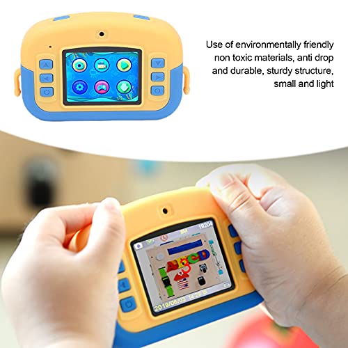 Kids Camera, 2 to 3 Hours Battery Life USB Charging Anti Fall Mini Portable Kids Digital Camera for Boys Girls Birthday (Blue) Cameras