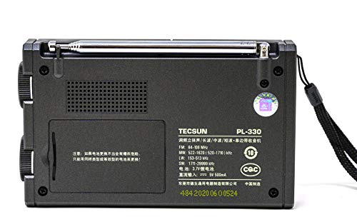 Tecsun Digital PL330 AM/FM/LW/SW Worldband Radio with Single Side Band Receiver